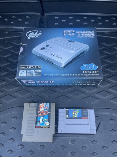 Yobo FC-Twin Console In Box with 2 Games | READ DESCRIPTION | eBay