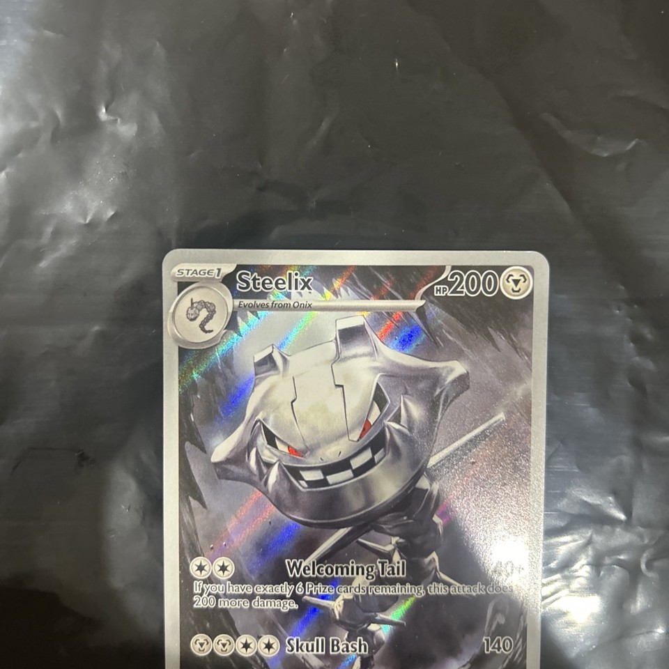 Steelix 150/132 Me01: Mega Evolution Holo Illustration Rare | eBay