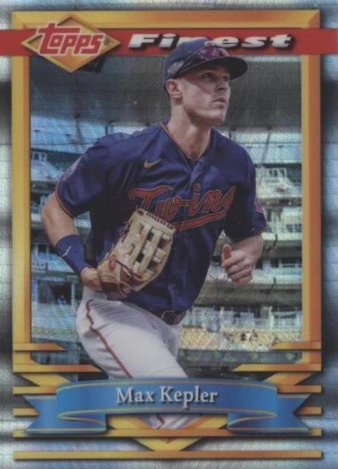 2021 Topps Finest Flashbacks - Max Kepler #52 Prism Refractor /35 for ...