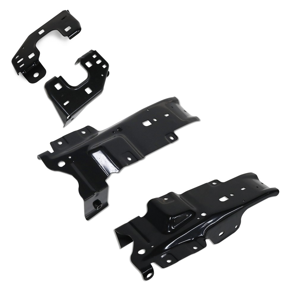 4Pcs For 2019-2021 Silverado 1500 Front Bumper Bracket Black 23388669 ...
