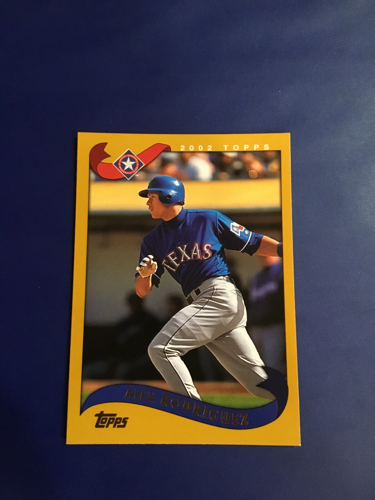 2002 Topps # 640 ALEX RODRIGUEZ AROD Texas Rangers Yankees Great Sharp ...