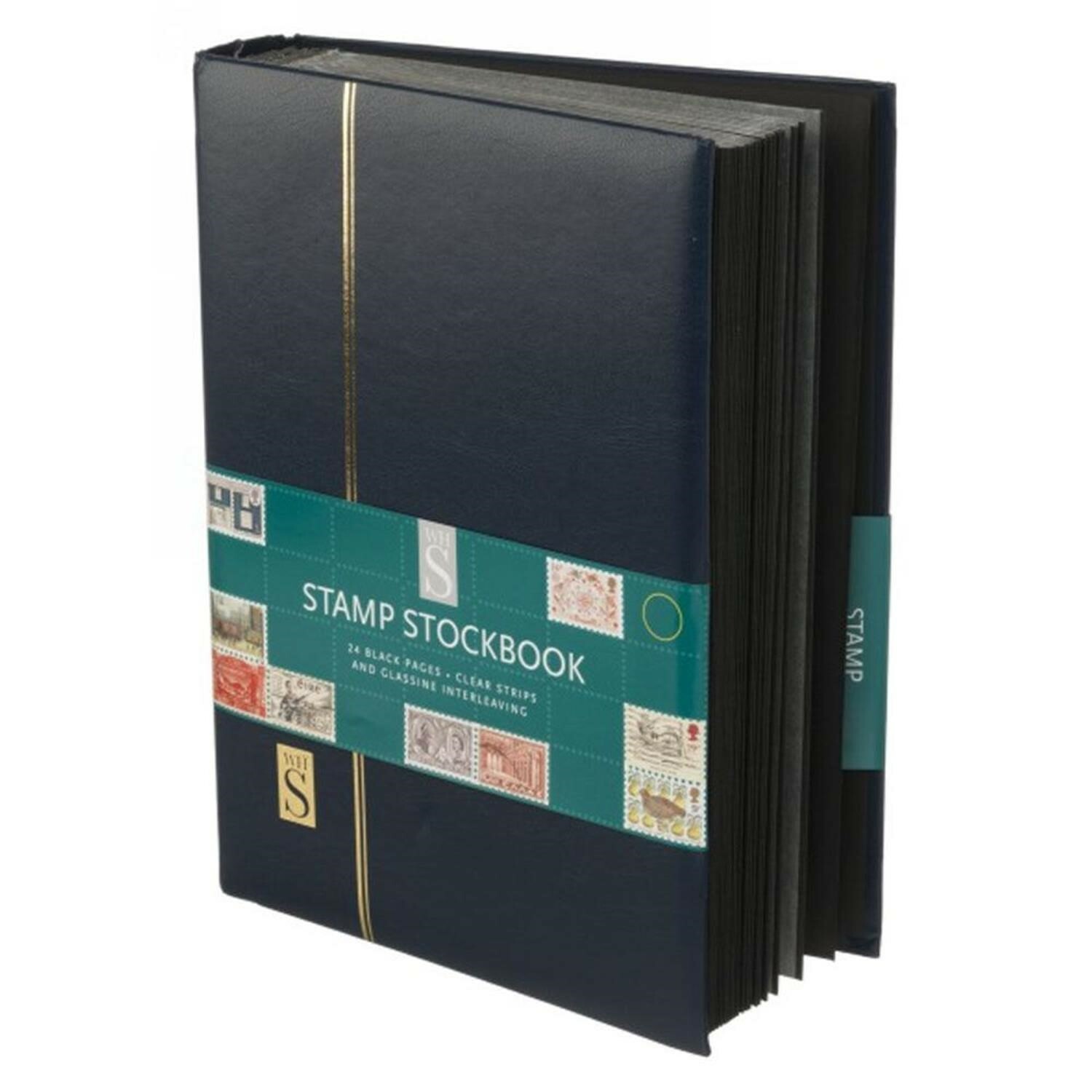 WHSmith Assorted Colour Stamp Stockbook Faux Leather | eBay