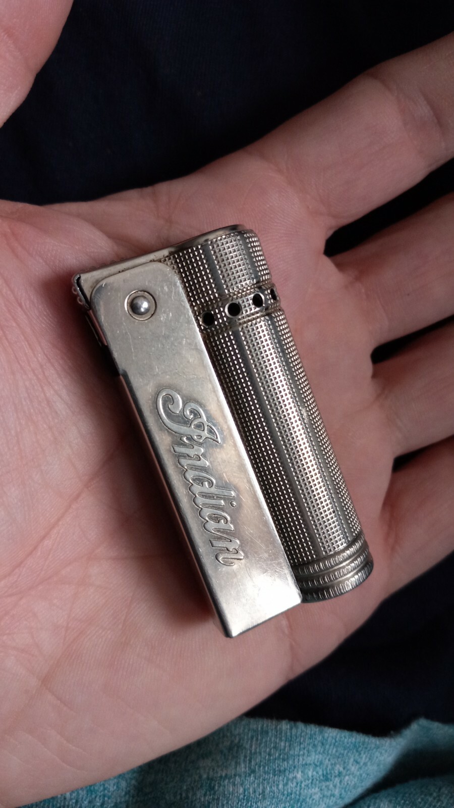 Rare Vintage Indian Motorcycle Lighter Imco Junior | eBay