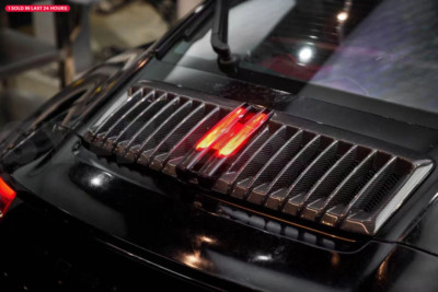 For Porsche 911 991.1 991.2 Upgrade 992 Carbon Engine Decklid Radiator ...