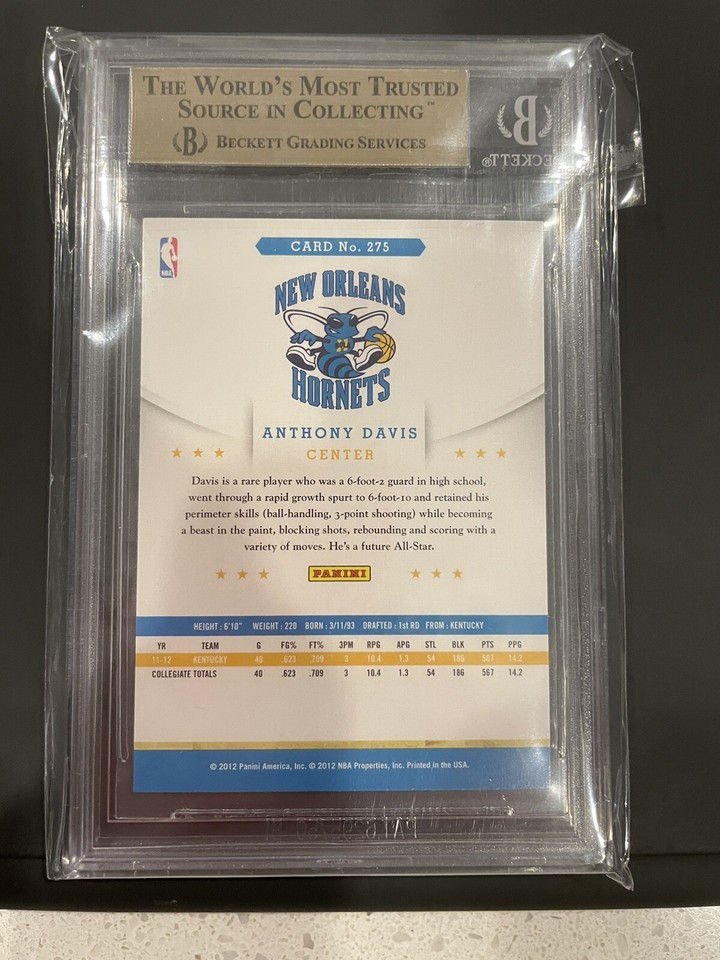 2012-13 Anthony Davis rookie card | eBay