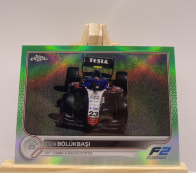 2022 Topps Chrome F2 Formula 2 CEM BOLUKBASI 69/99 Parallel #148 ...