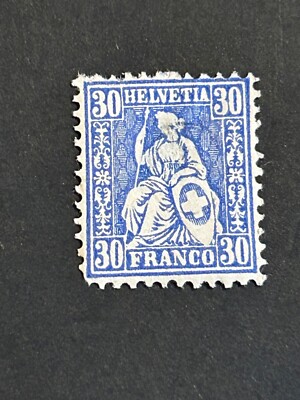 Switzerland- mint stamp SG65a | eBay