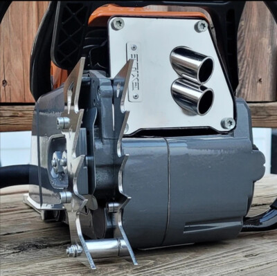 Exile Dual port muffler cover for STIHL MS660 066 064 G660 | eBay