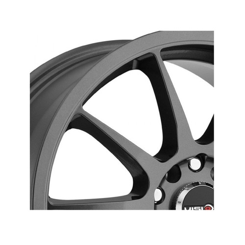 Vision Wheel 425-5603GM38 Single Gunmetal 425 Bane 15X6.5 38 Offset 4x3 ...