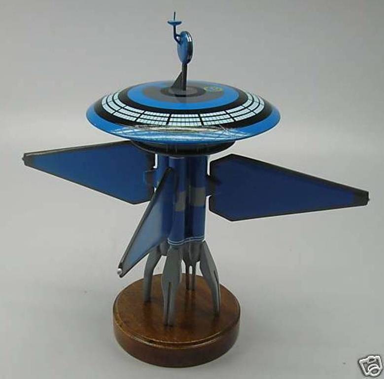 Earth Force One Babylon 5 Spacecraft Desktop Wood Model Regular Free ...