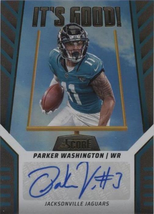 2024 Score - It's Good! Autographs Parker Washington #IG-PWN (AU) for ...