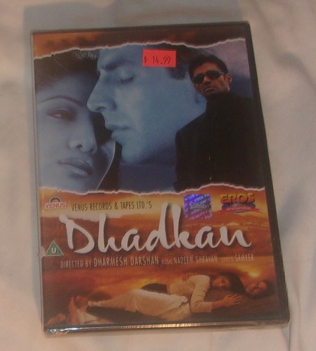 MOVIE FROM INDIA DHADKAN DVD IN NEW CONDITION ENGLISH SUBTITLES ALL ...