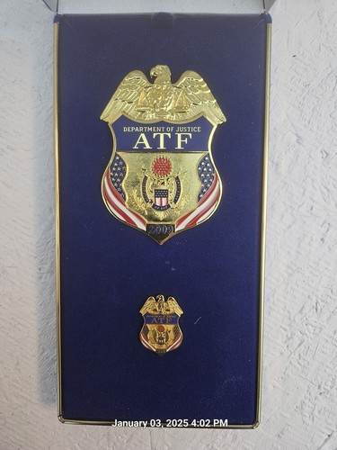 56th Presidential Obama Inauguration ATF Blackington Badge and Lapel ...