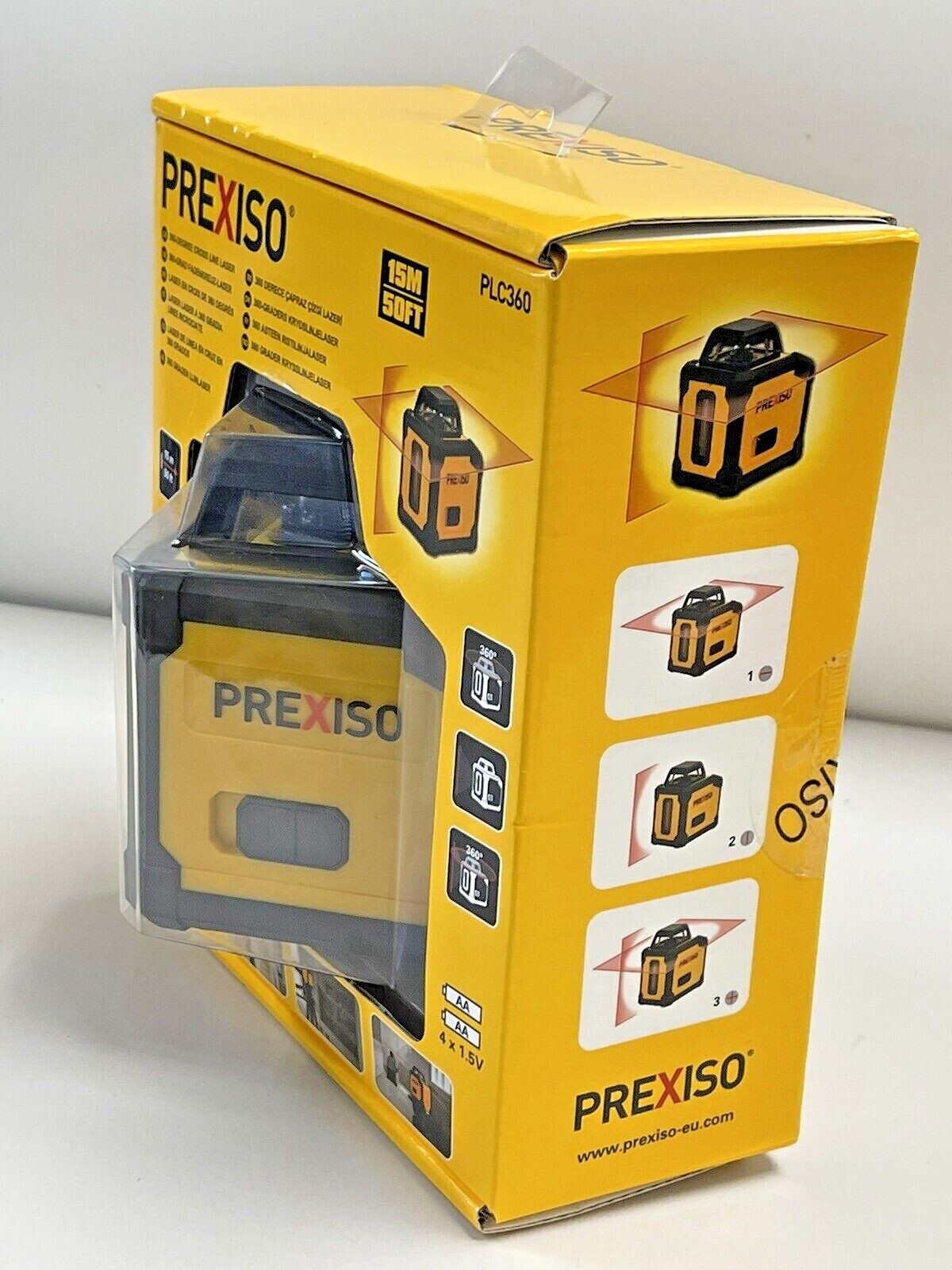PREXISO 360-degree Cross Line Laser PLC360 for sale online | eBay