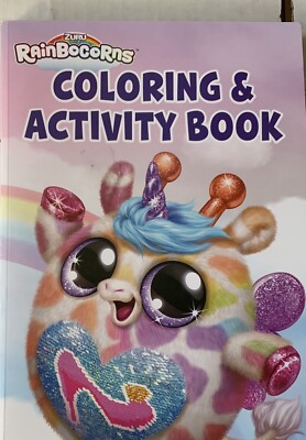 ZURU Rainbocorns Coloring & Activity Book (B) | eBay
