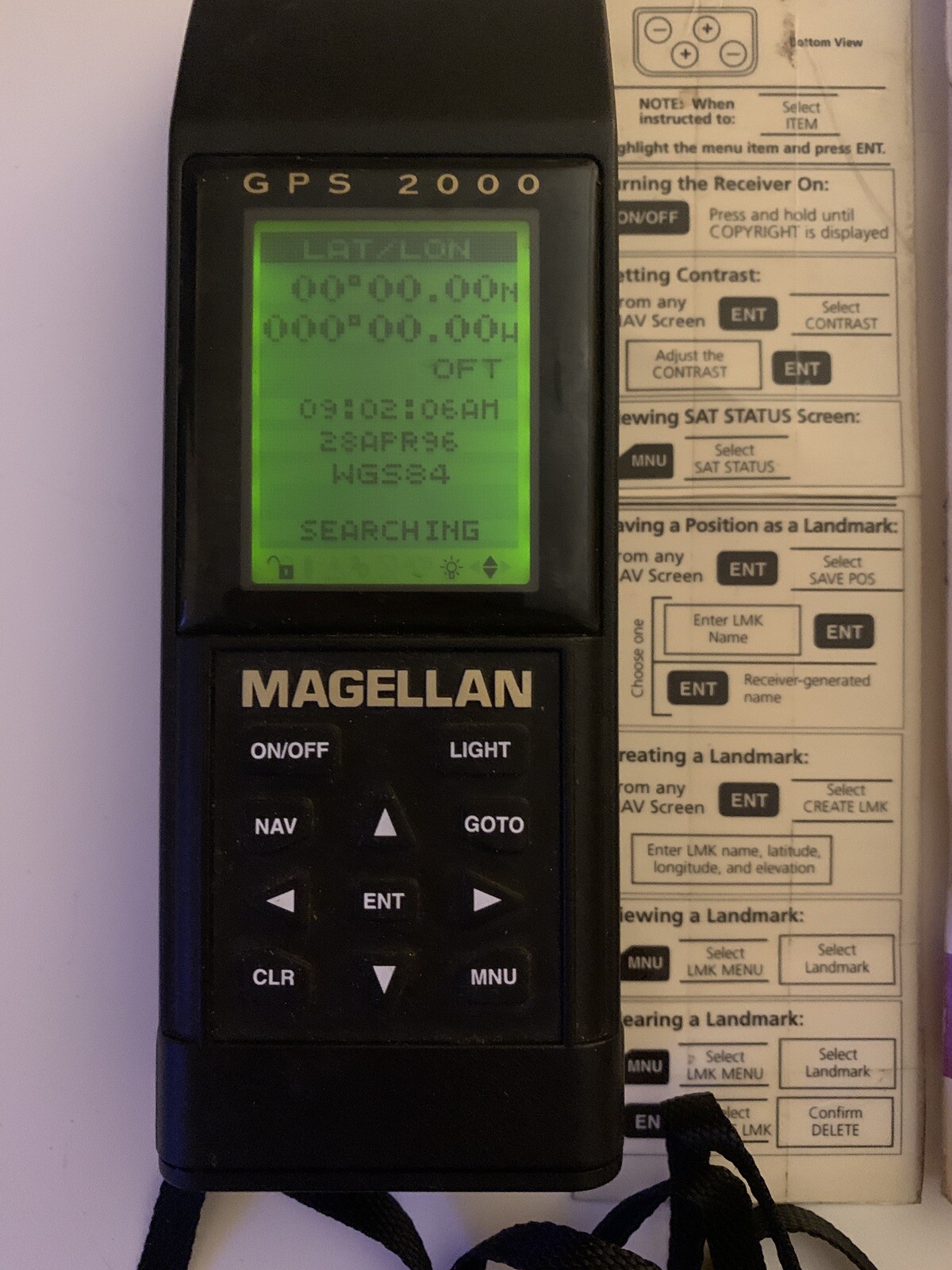 Magellan GPS 2000 GPS Satellite Navigator Camping Hunting Fishing | eBay
