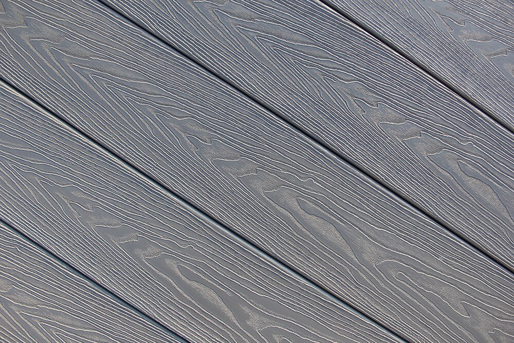 Wood Effect Composite Decking Kits- Per Square Metre- Grey/Brown/Black ...