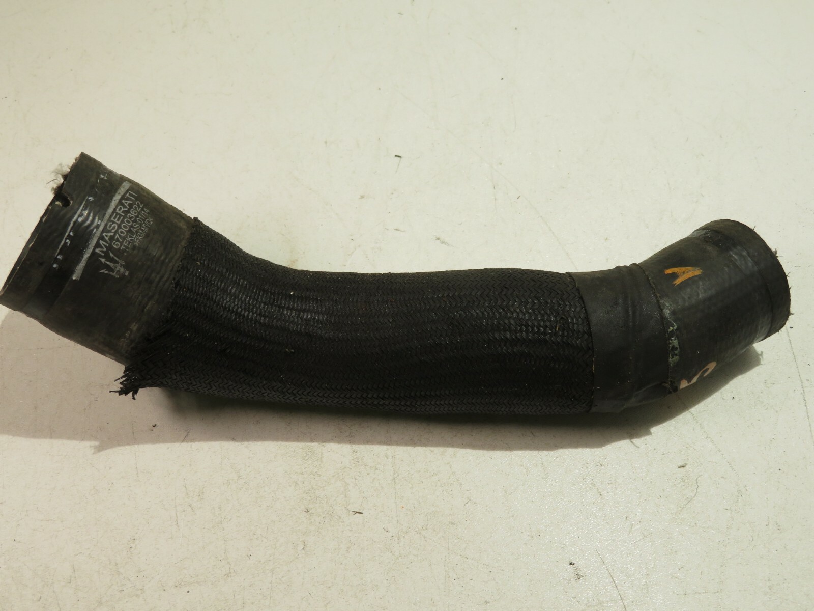 2014-2019 MASERATI GHIBLI SQ4 3.0L TURBO LEFT SIDE PRESSURE PIPE HOSE ...