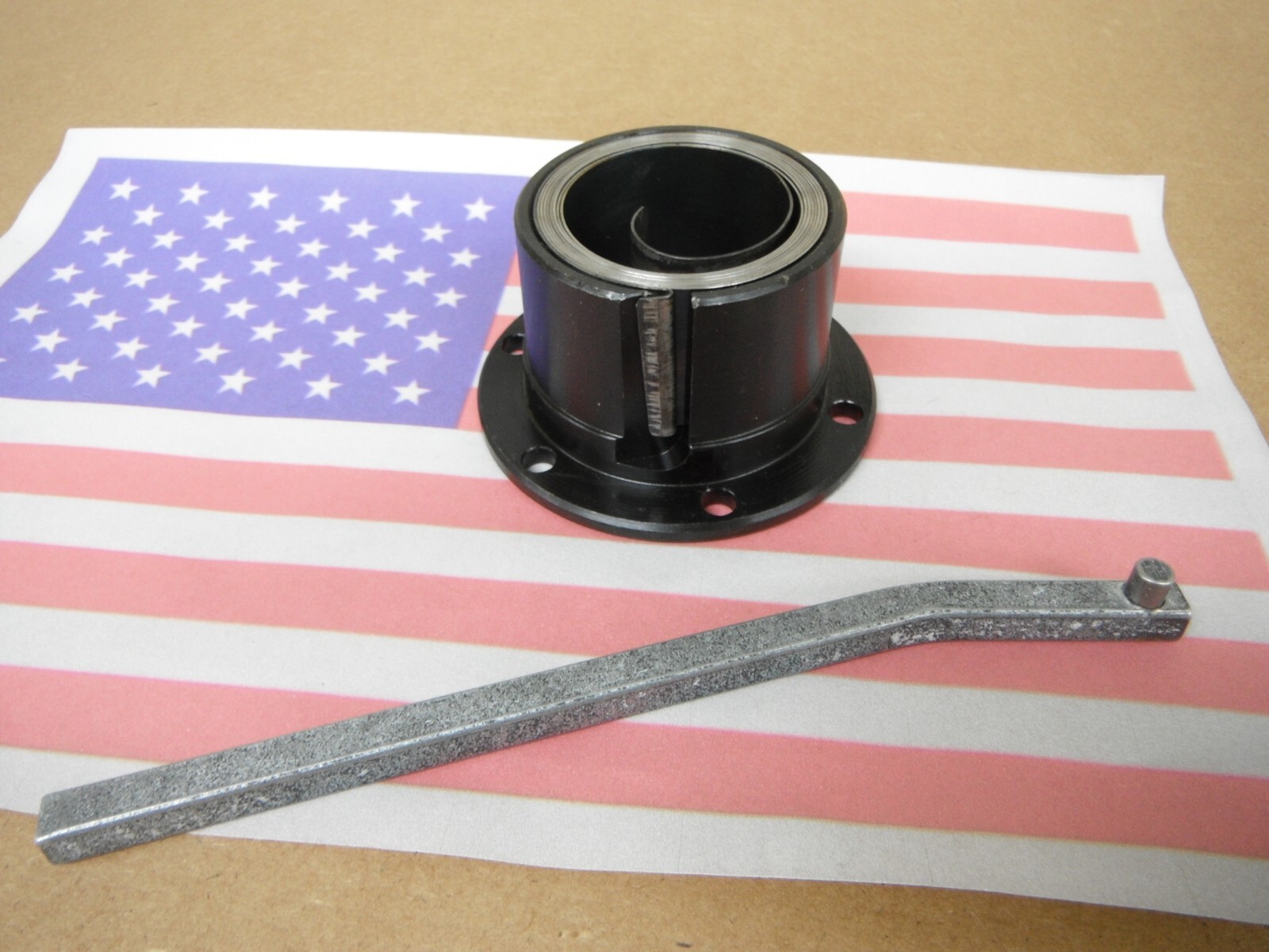 BRIDGEPORT MILL PART milling CLOCK SPRING W/INSTALL TOOL 2193437 M1112 ...