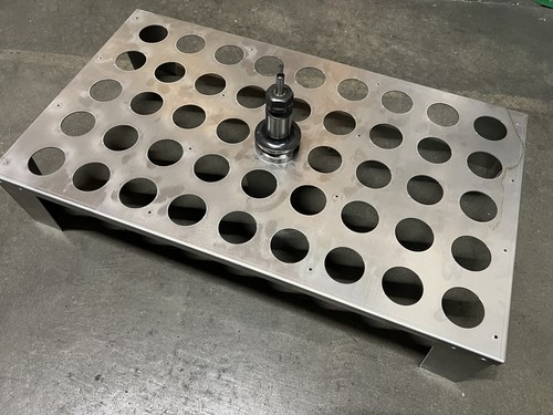 40 Taper Tool CAT40 BT40 Tool Holder Storage Tray CNC Storage Rack | eBay