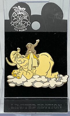 Disney 2002 45th Anniversary Parade Tarzan Riding Elephant LE 5000 Pin ...