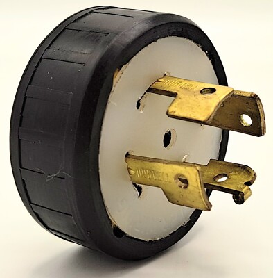 HUBBELL 20A-250V / 10A-600V 4 pole Twist-Lock Male Plug | eBay