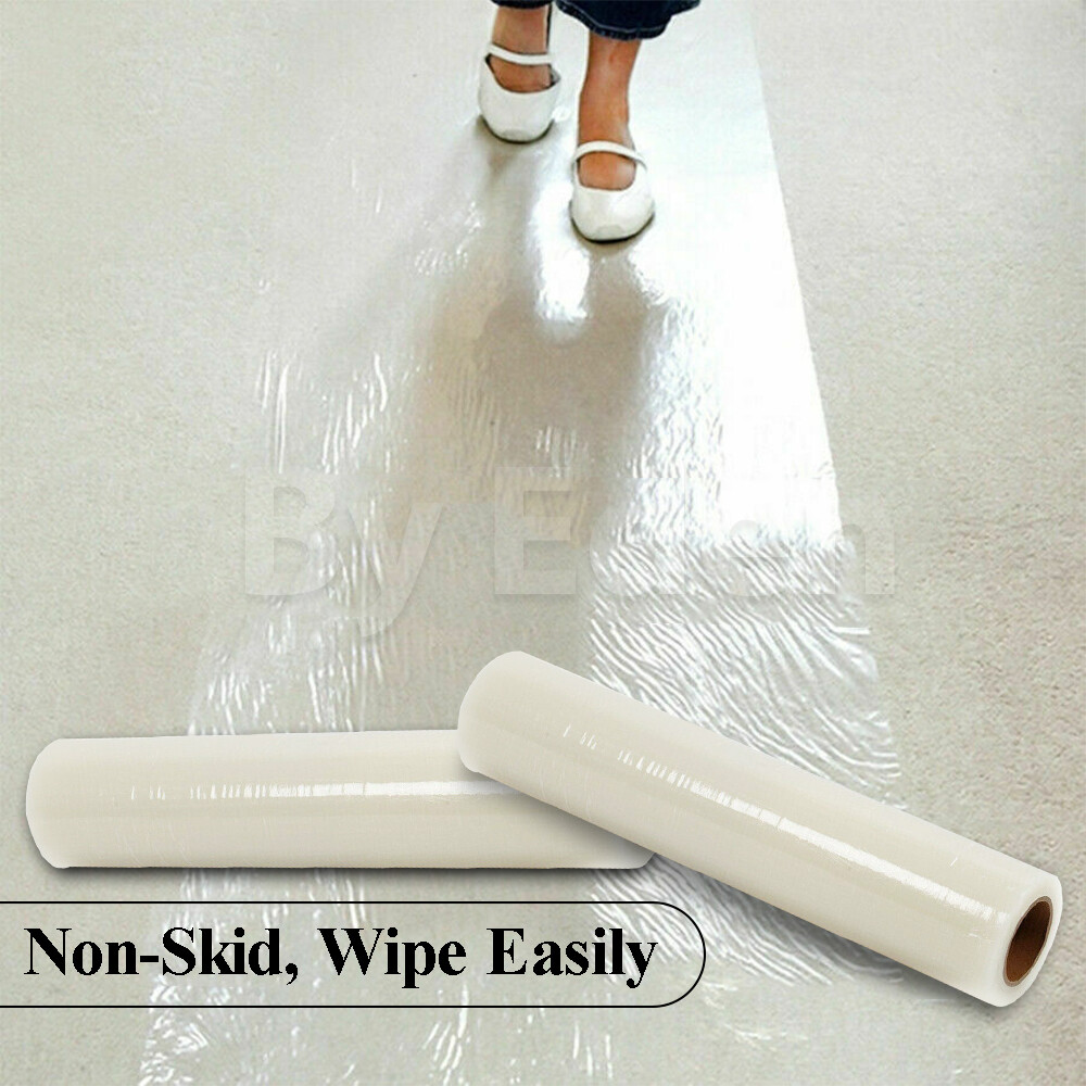 Carpet Floor Protector Self Adhesive Clear Roll Protection Cover Sheet ...