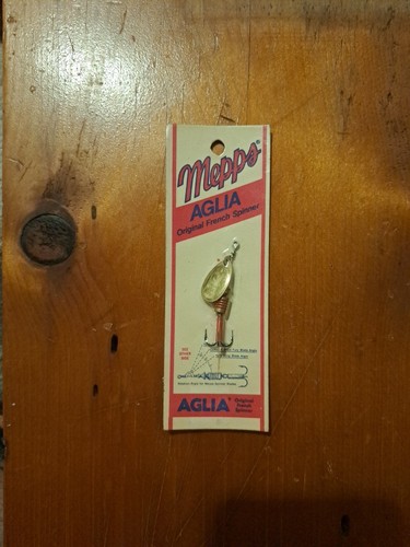Vintage Mepps Aglia # 1 Original French Spinner Fishing Lure France NOS ...