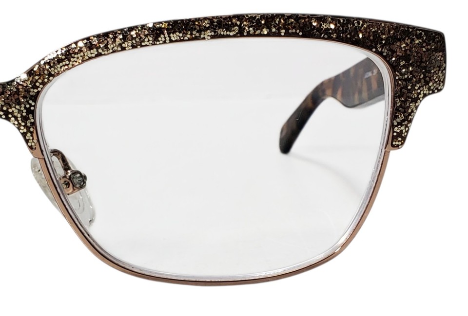 Kate Spade Eyeglass Frames 0S41 Gold Glitter Brown Tortoise Shell 54 ...