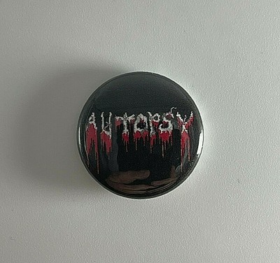 Autopsy Logo Death Metal 1” Button A020B Pin Badge | eBay