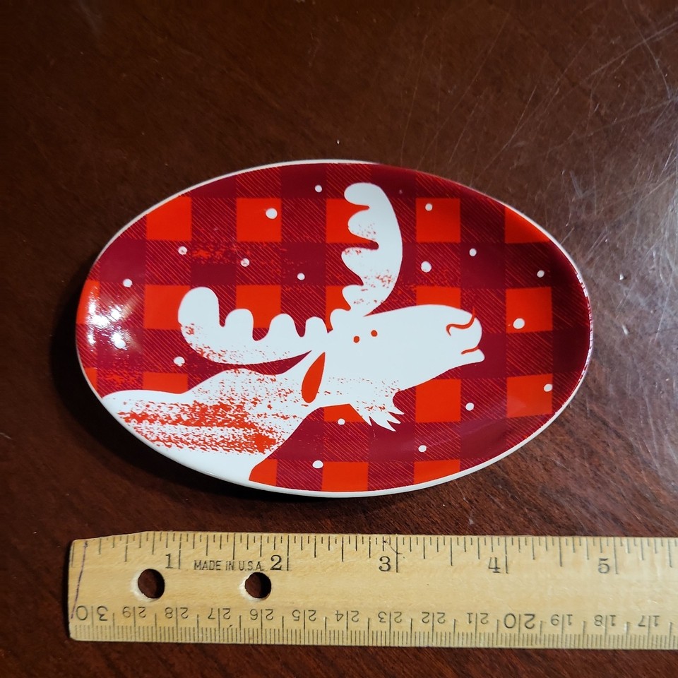 New THIRTY-ONE Keepsake Tray Moosin Around Christmas Cottage Core ...