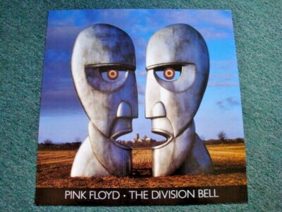 PINK FLOYD-THE DIVISION BELL 1994 LP COVER PROMO SHEET SONY MUSIC--RARE ...