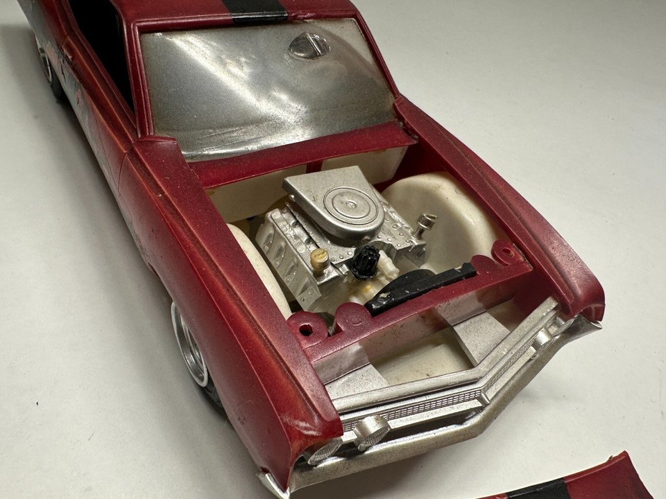 Revell 1:25 Scale 1970 Ford Torino Cobra Vintage Screw Chassis Built ...