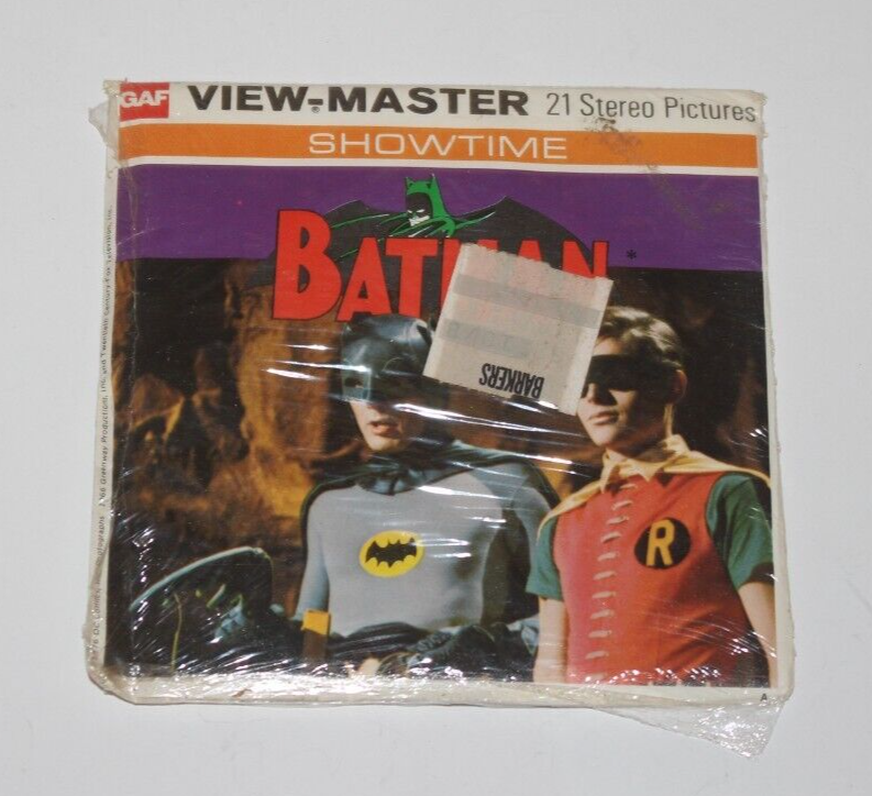 RARE SEALED VINTAGE 1976 GAF VIEWMASTER BATMAN "IN THE PURR-FECT CRIME ...