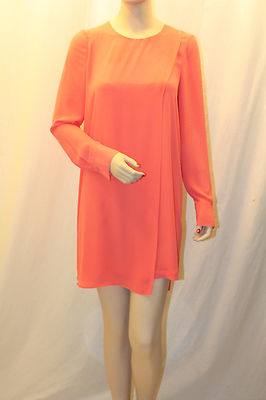 NEW BCBGMAXAZRIA CORAL REEF ASHTON LONG SLEEVE DRESS WQR60D79/M755A ...