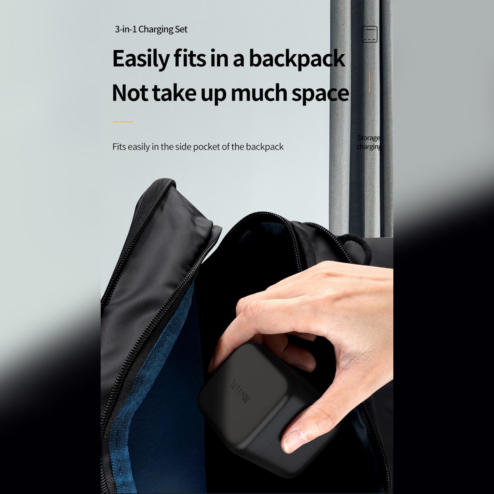 3-Channel Quick Battery Charging Charger Station Box for GoPro Hero 9 ...