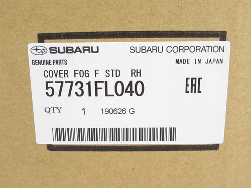 Genuine OEM Subaru 57731FL040 Passenger Side Fog Light Bezel Trim 17-19 ...