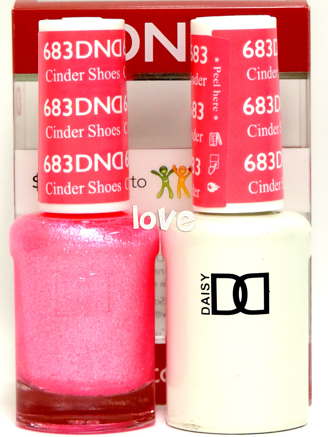 DND Daisy Gel Polish Soak Off 0.5fl.oz LED/UV Duo DND683- Cinder Shoes ...