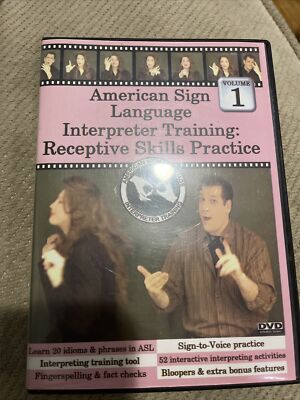 American Sign Language Interpreter Training: Receptive Skills Practice ...