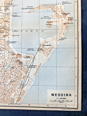 Il Coloniale Messina Italy Map Thomas Boyland And Mary Wallis