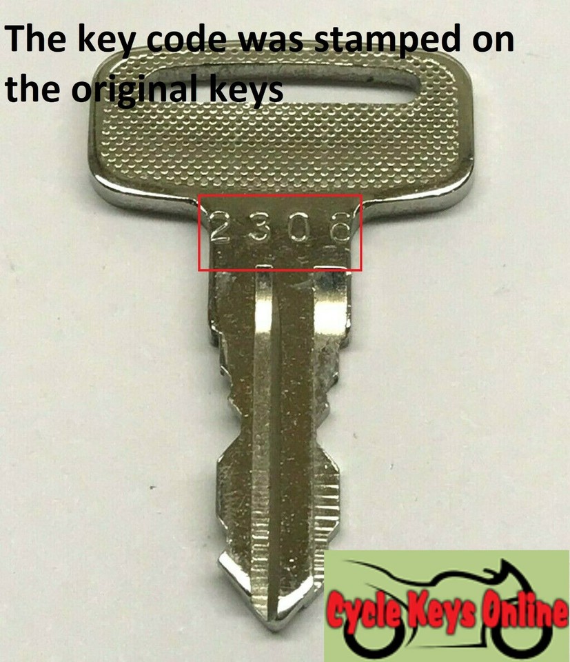 Polaris Snowmobile Keys Spare Cut to Your Key Code READ DESCRIPTION B4 ...