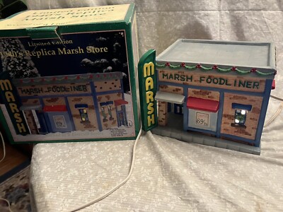 Marsh foodliner. 1940's replica store. Limited edition. Christmas ...