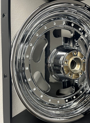 Harley Dyna FAT BOB 2008 -17 CUSTOM Chrome FXDF WHEEL OEM front rim ...