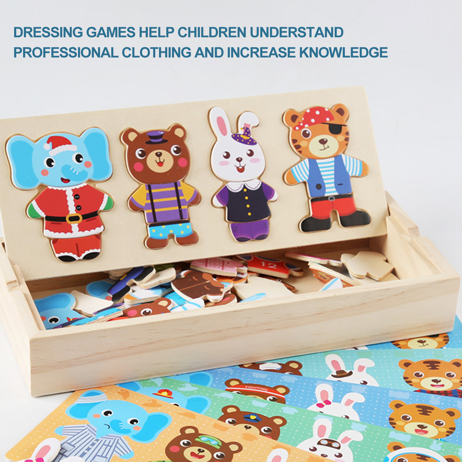 1 Set Building Blocks Puzzle Learning Ability Intellectual Development ...