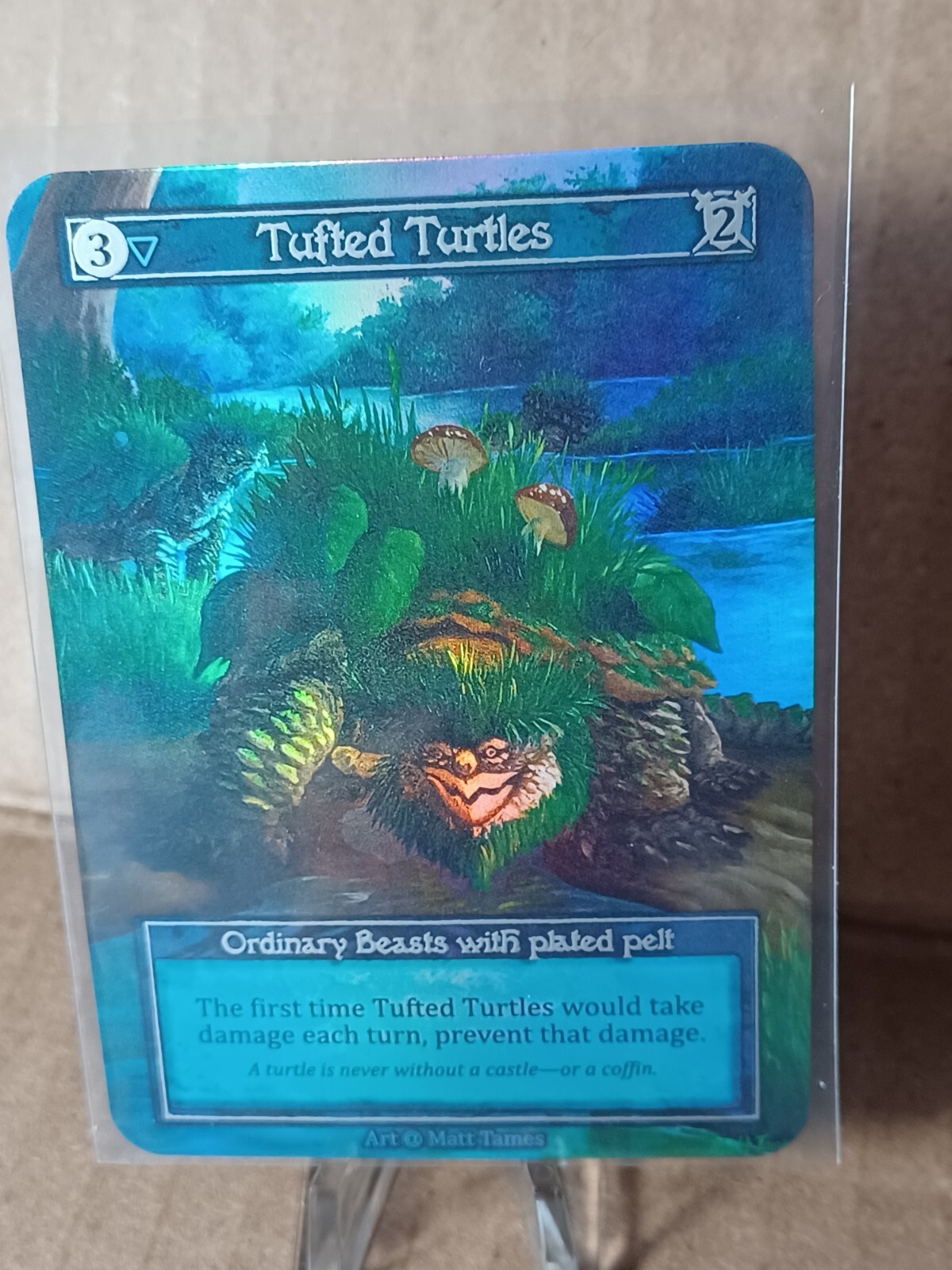 Sorcery Contested Realm TCG - Alpha - Tufted Turtles - FOIL | eBay
