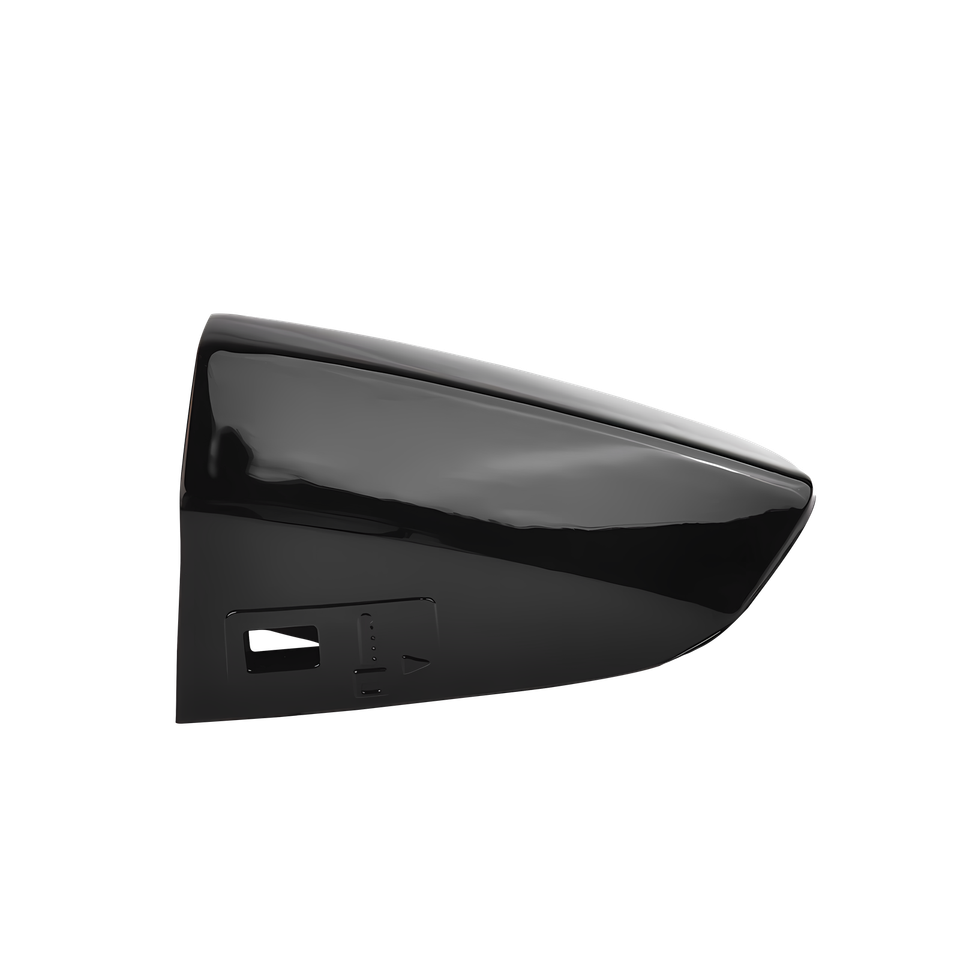 DOOR HANDLE KEY LOCK COVER BEZEL FITS FORD MUSTANG 2015-2022 DRIVER ...