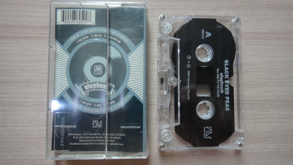 The Black Eyed Peas : Elephunk THAILAND CASSETTE TAPE Rare! Fergie | eBay