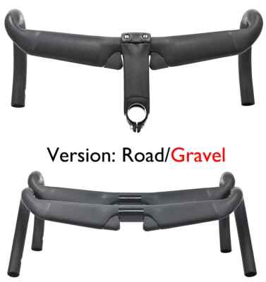 31.8*380-440mm T1000 Carbon Integrated Cockpit Di2 Handlebars Flare 16 ...