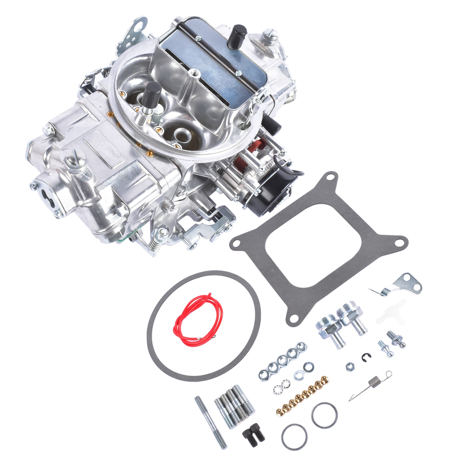 BR-67255 650CFM Carburetor for 4-Barrel Square Bore Double Pumper ...