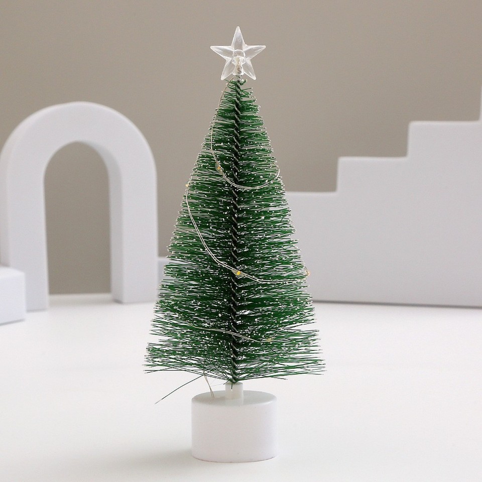 Small Artificial Christmas Tree with LED Lights | eBay UK